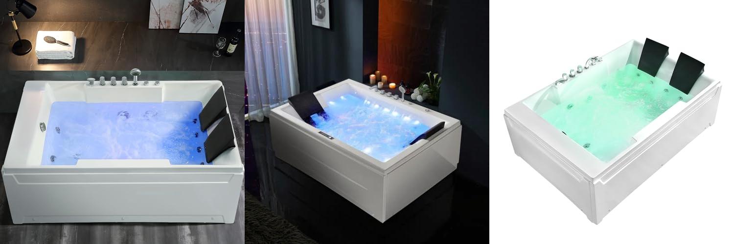 Top 5 Two Person Jacuzzi Bathtubs: Reviews and Buying Guide